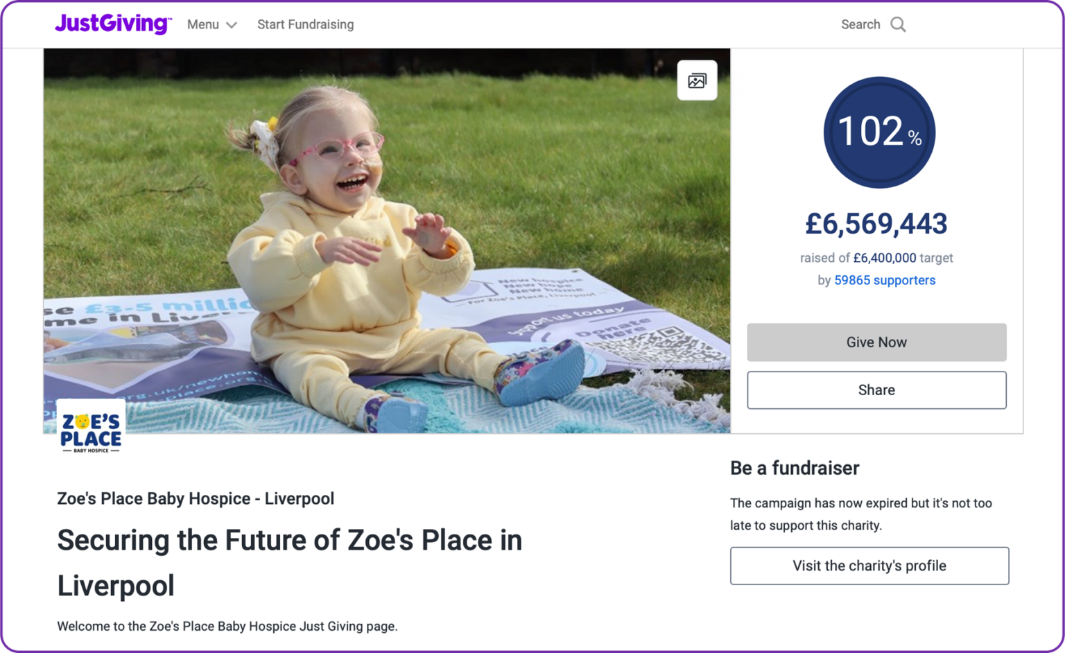 Guide to Creating a Campaign Page | JustGiving
