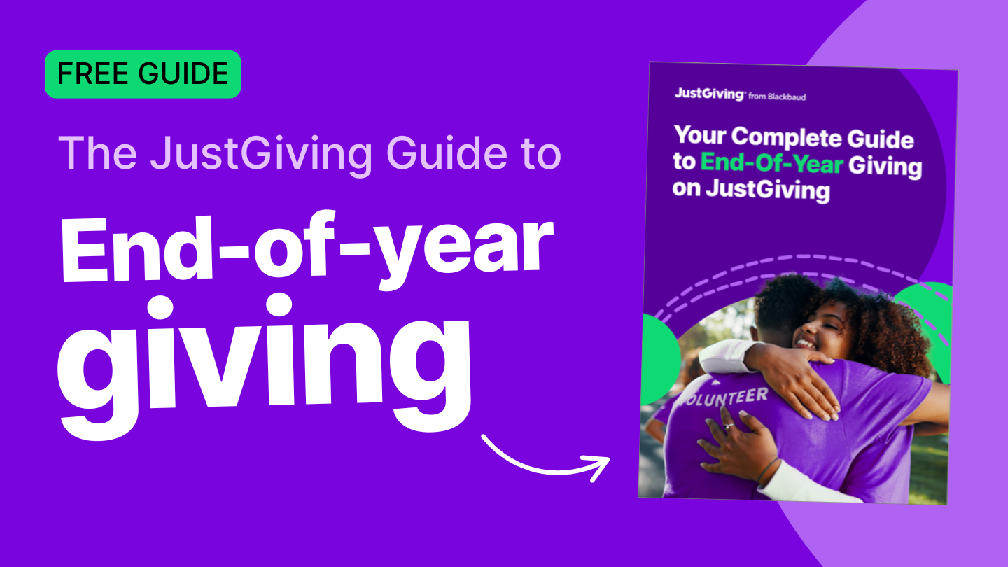 The JustGiving Guide to End-of-Year Giving